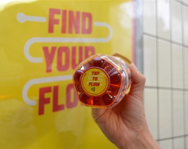 Exclusive Lucozade bottles contained contactless technology - Vending ...